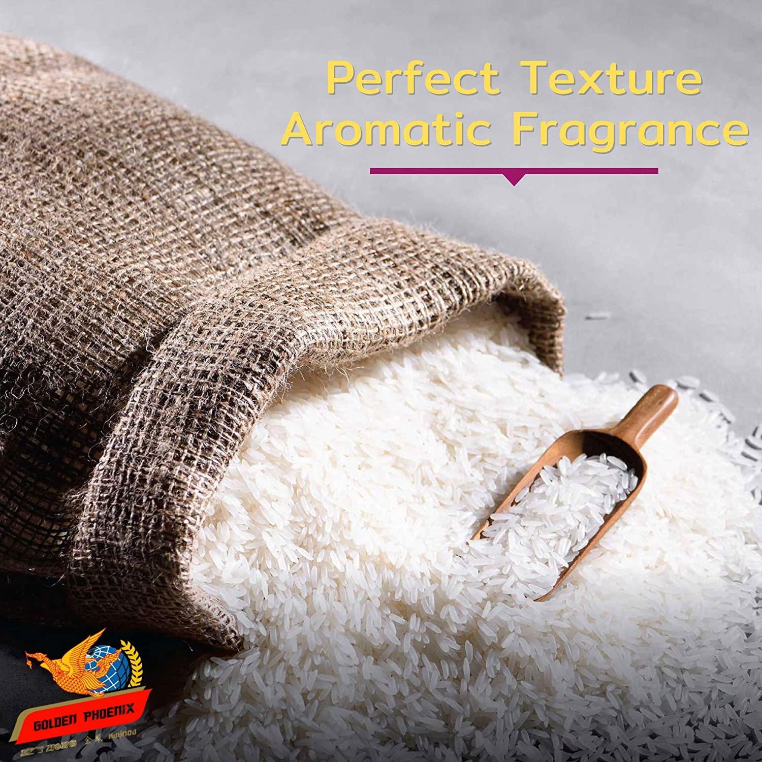 Golden Phoenix Pure Jasmine Rice 10 lb - 100% Thai Jasmine Rice | Buy ...