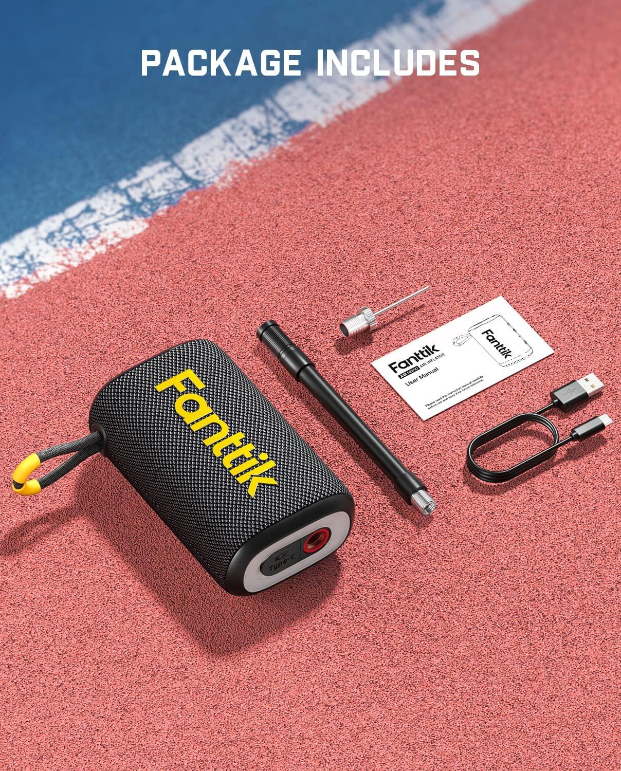 Fanttik X8 Nano Electric Ball Pump - Ultra-Fast Inflation for Sports ...