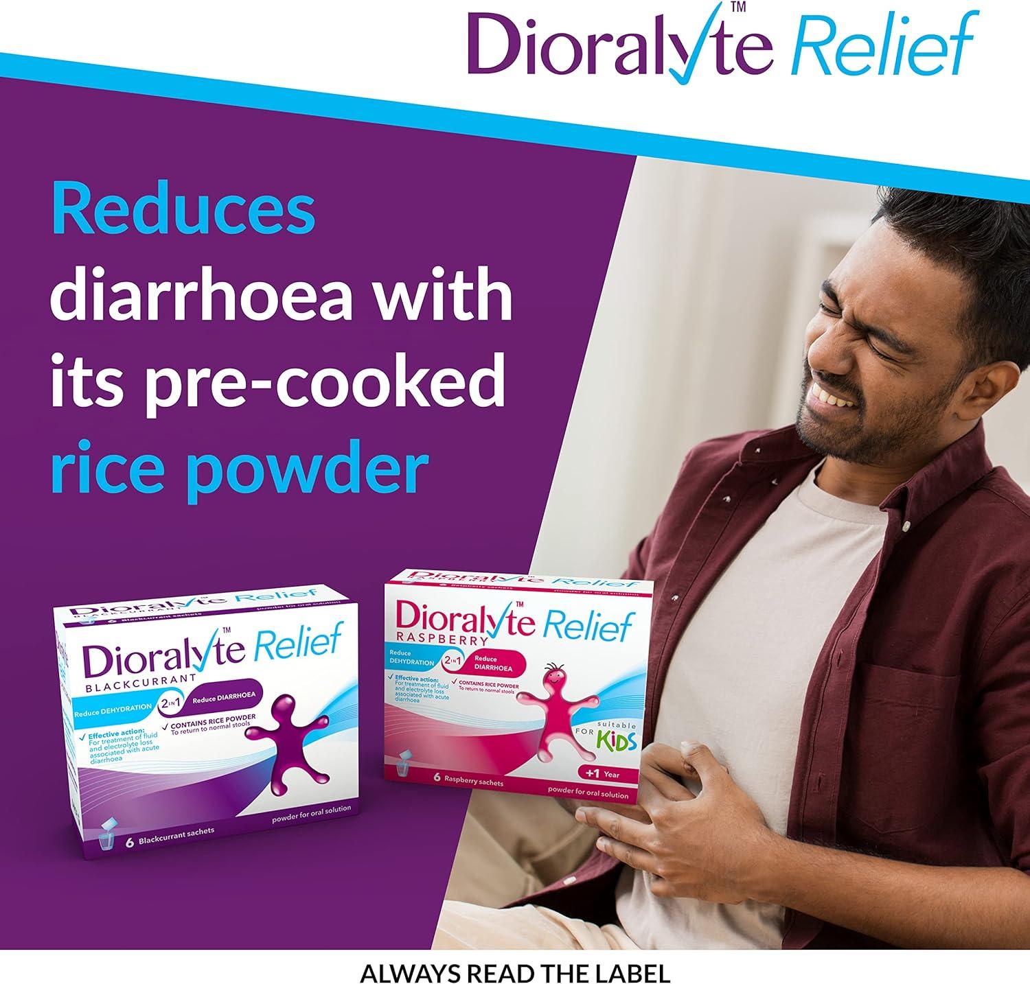 Dioralyte Relief Raspberry - Fast Rehydration Treatment with ...