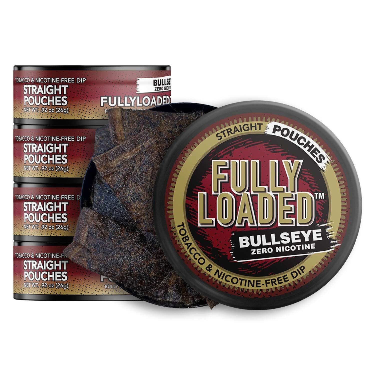 Fully Loaded Chew Tobacco-Free Straight Bullseye Pouches - Authentic ...