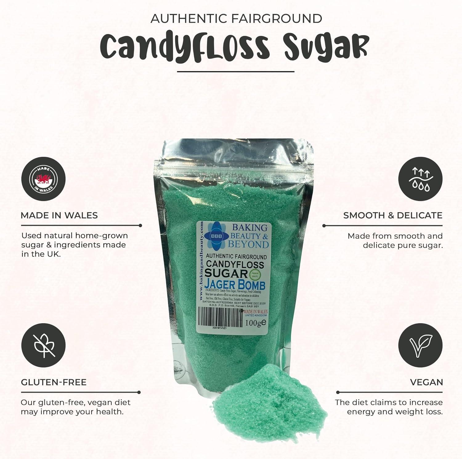 Baking Beauty and Beyond Premium Jager Bomb Flavour Cotton Candy Floss ...