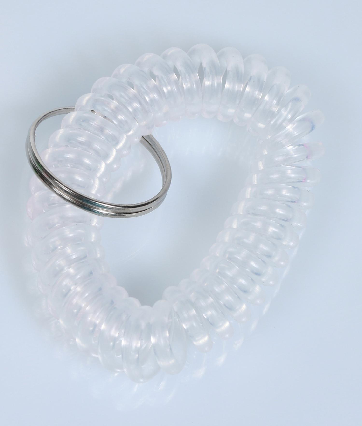 Shop Rainbow Spiral Bracelet - Colorful Transparent Wrist Coil for a ...
