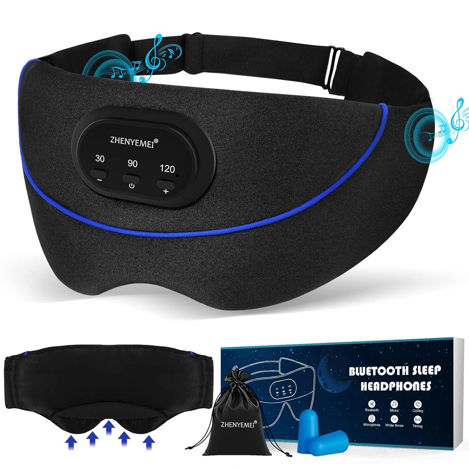 Steam Eye Mask & White Noise Sleep Mask with Sleep Headphones | Buy Now ...