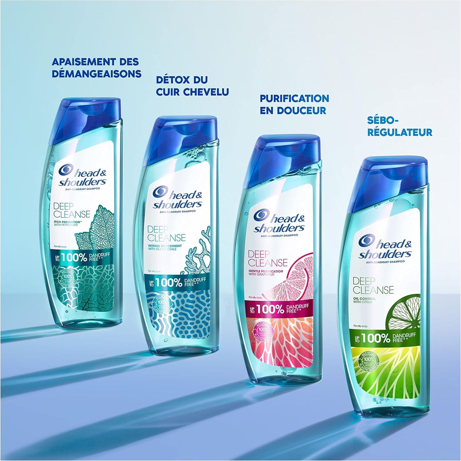 Head & Shoulders Pure Intense Sebum-Regulating Anti-Dandruff Shampoo ...