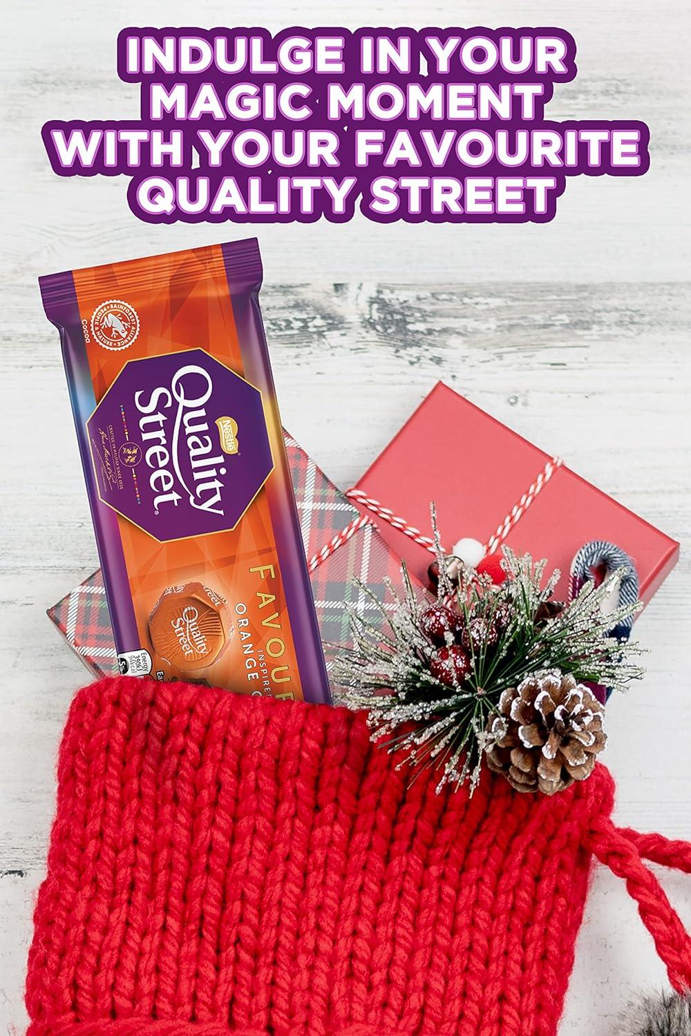 Quality Street Orange Crunch Chocolate Sharing Bars 84g | Buy Now with ...