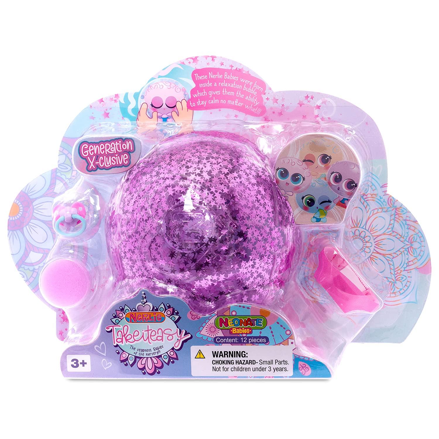 Distroller Baby NERLIE TAKEITEASY BREATHANIE Purple - Unique Doll for ...