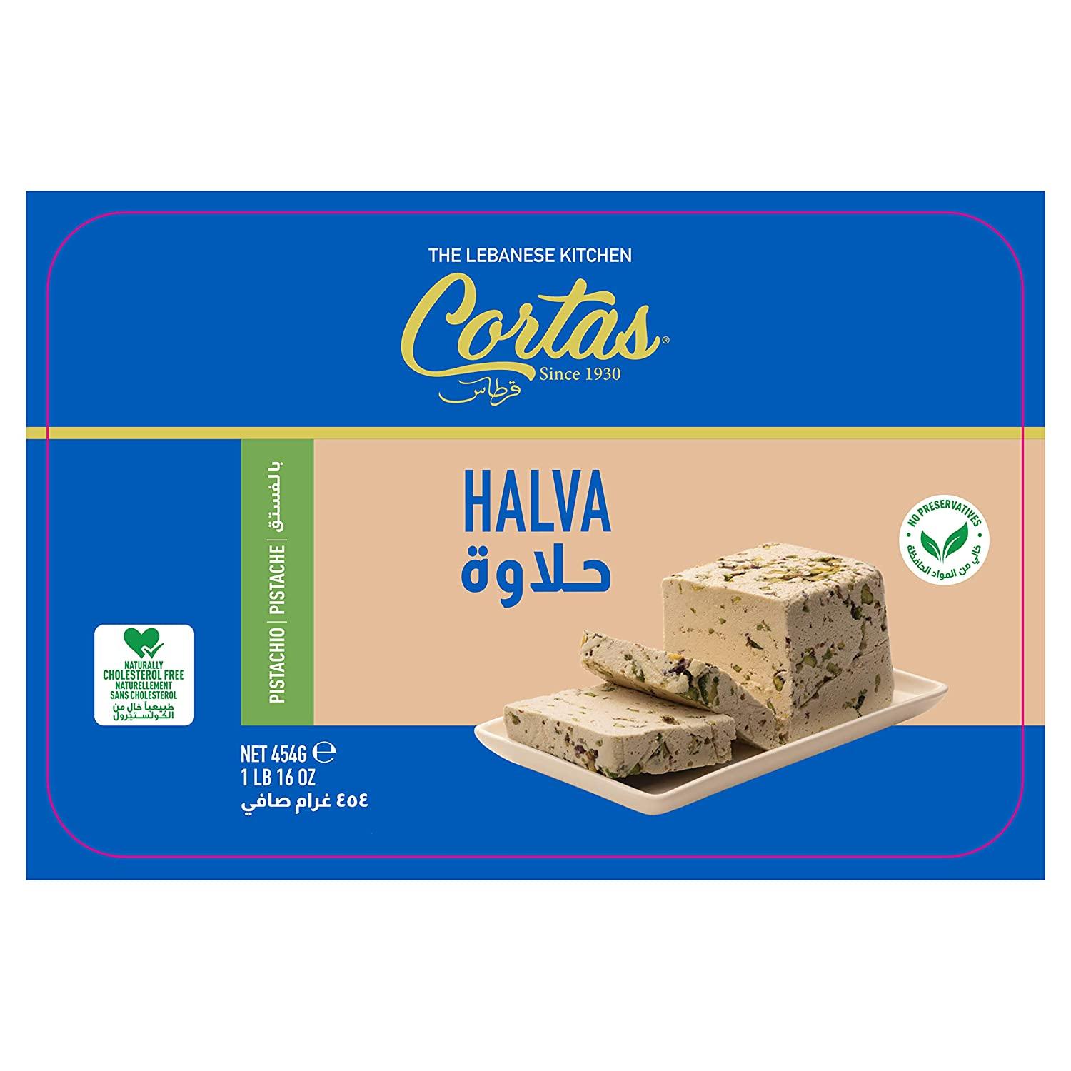 Cortas - Premium Halva with Pistachio 1 Lb (454g) | Buy Now with ...