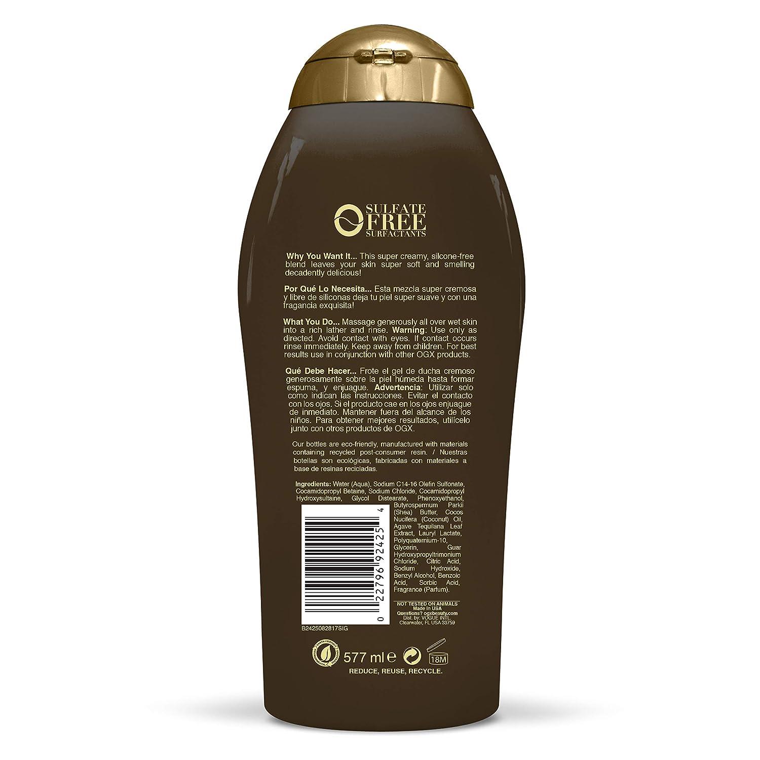 OGX Hydrating Shea Body Lotion 19.5 Fl Oz - Moisturizing & Softening ...