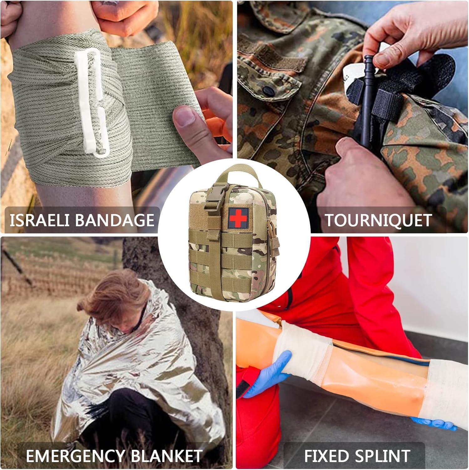 Ultimate First Aid Set | Tactical Medical Bag for Camping Hunting ...