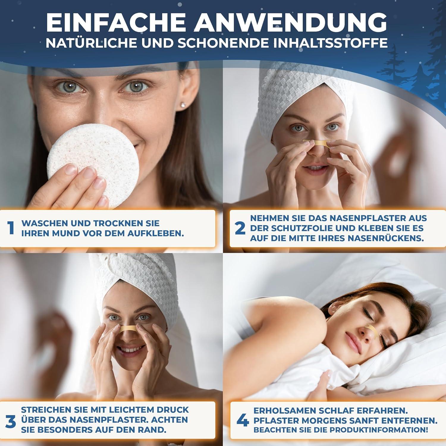 Protection View Nose Plaster Anti-Snoring 60s Set | Effective Sleep Aid ...