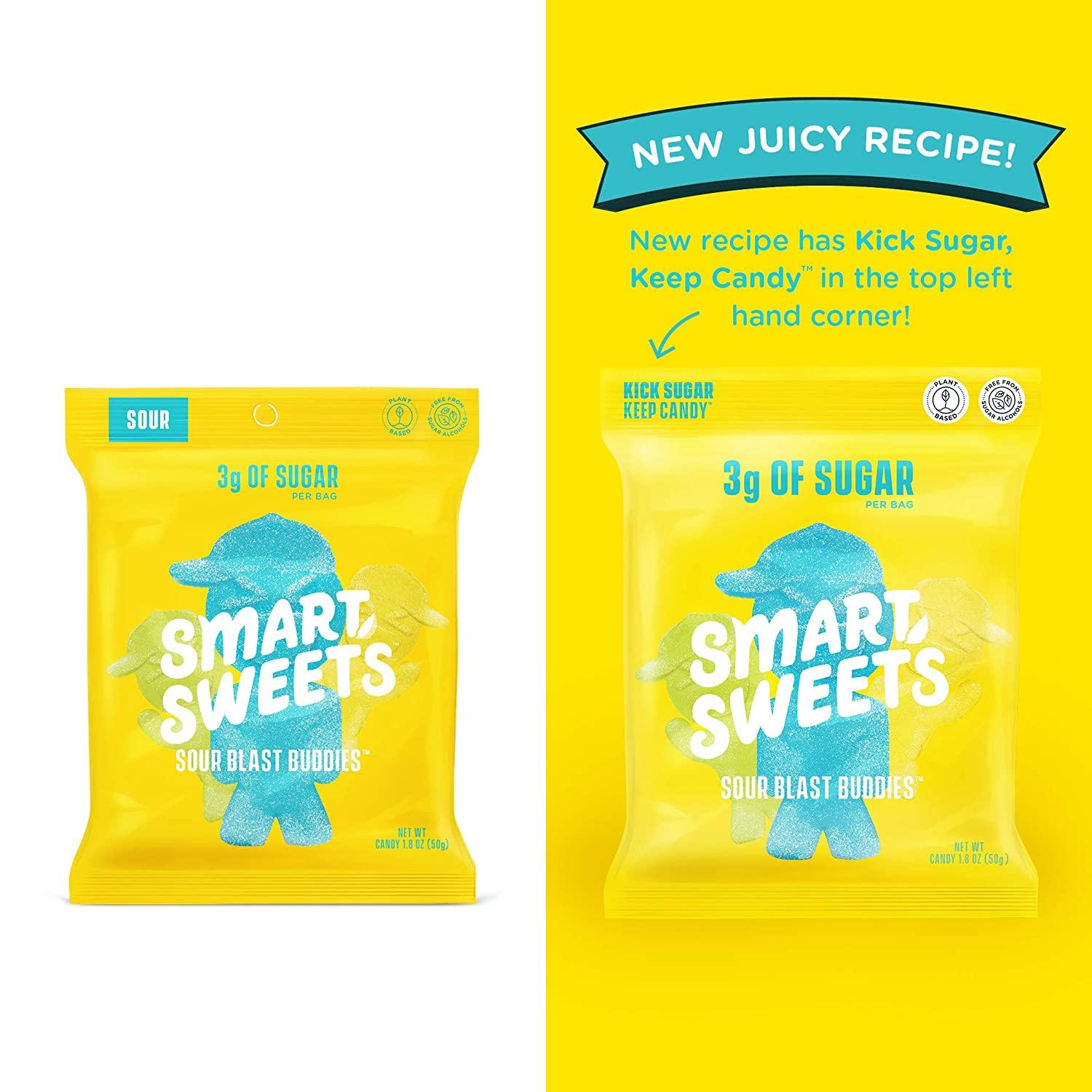 SMART SWEETS Sour Blast Buddies - 1.8 OZ | Guilt-Free Candy Treats ...