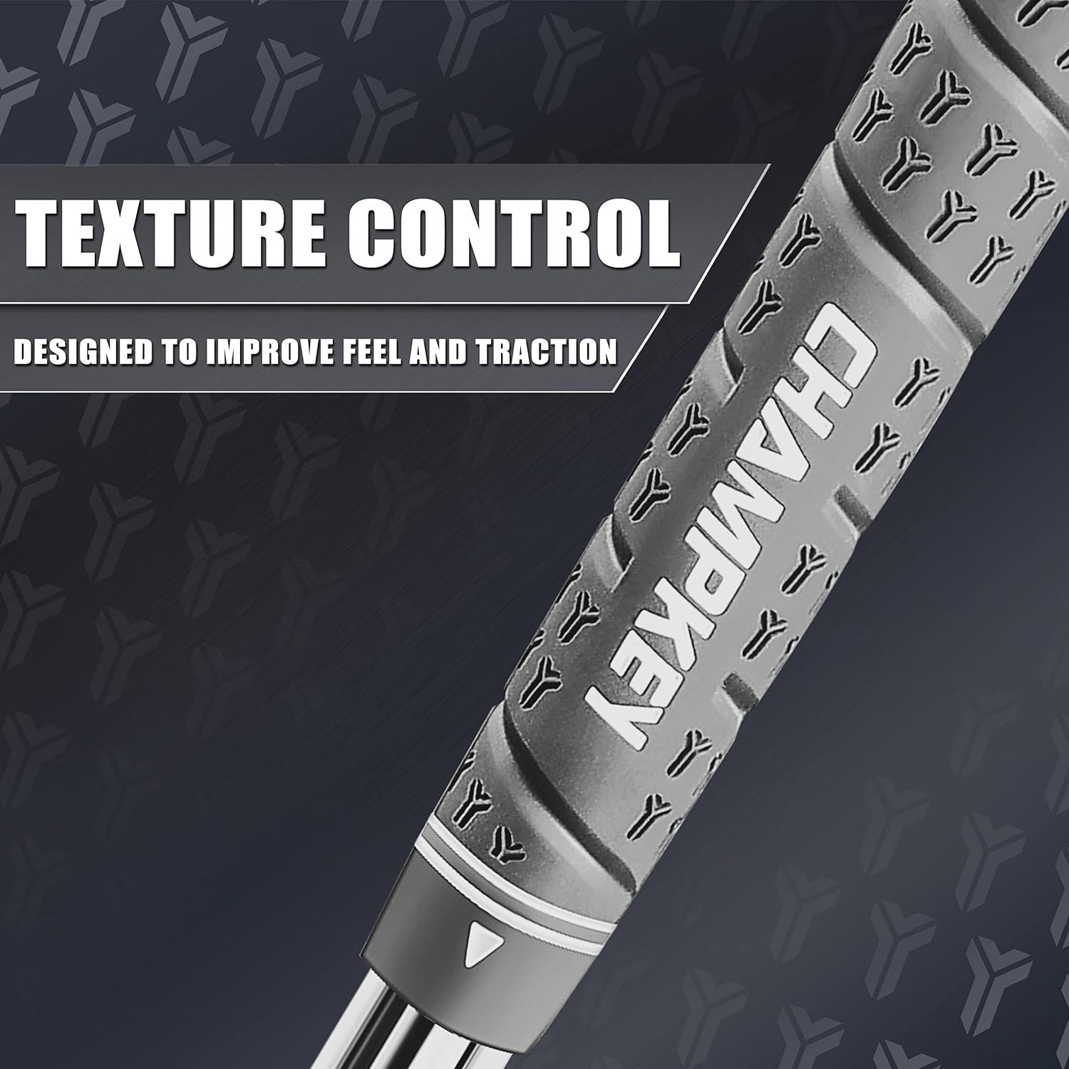 Champkey Wrap-Y Rubber Golf Grips 13 Pack - All Weather Performance ...