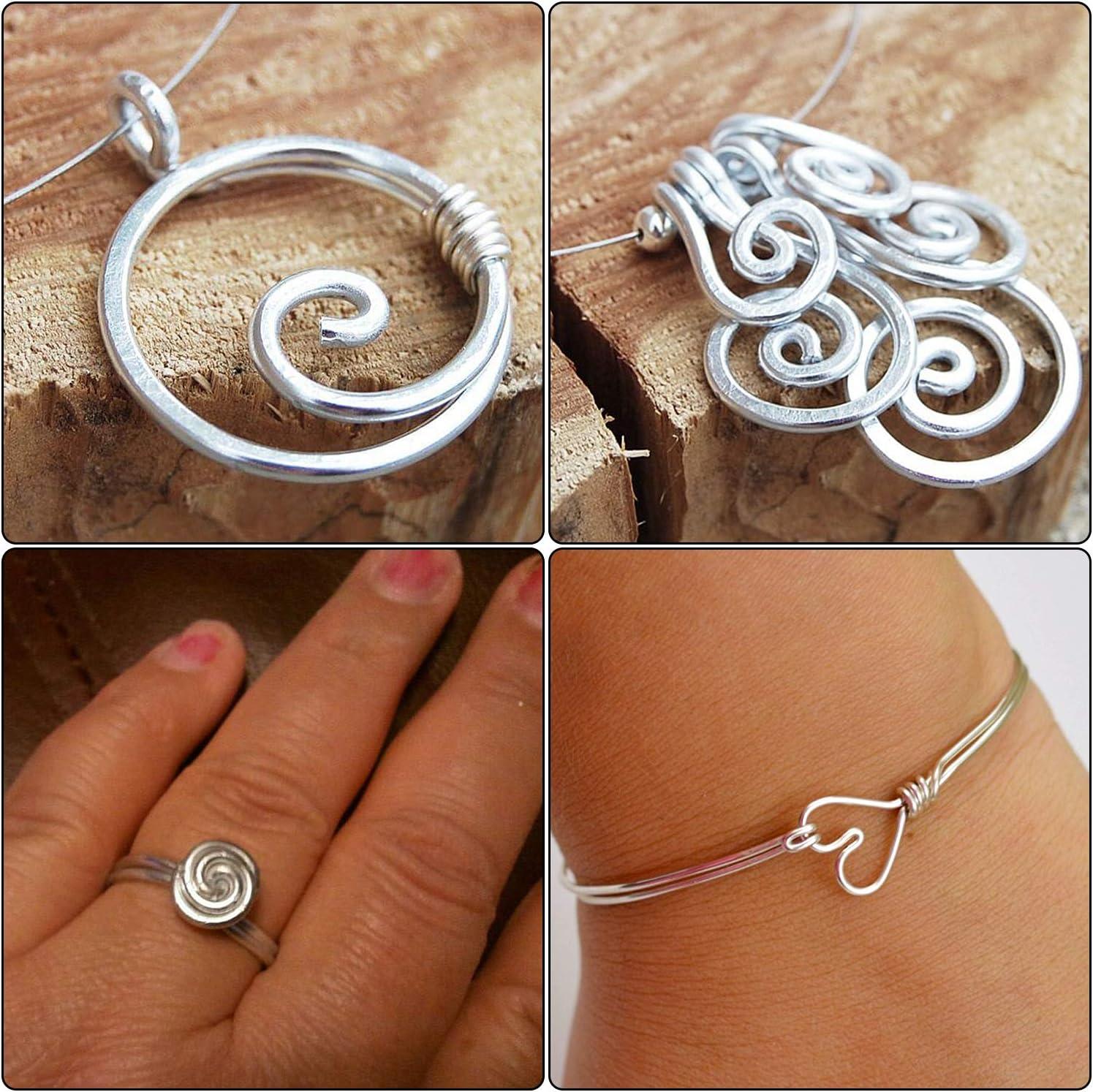 STARVAST Silver Aluminum Craft Wire 3mm (9 Gauge) 10M - Flexible Floral ...