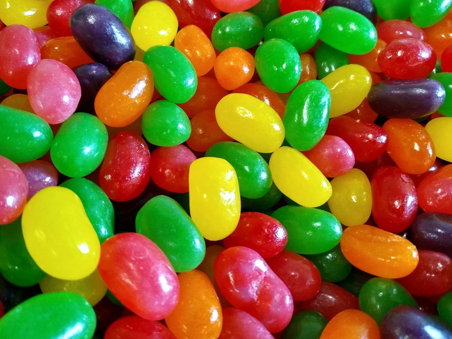 Jumbo Assorted Jelly Beans - 2 lbs of Fresh Delicious Extra Large Fruit ...