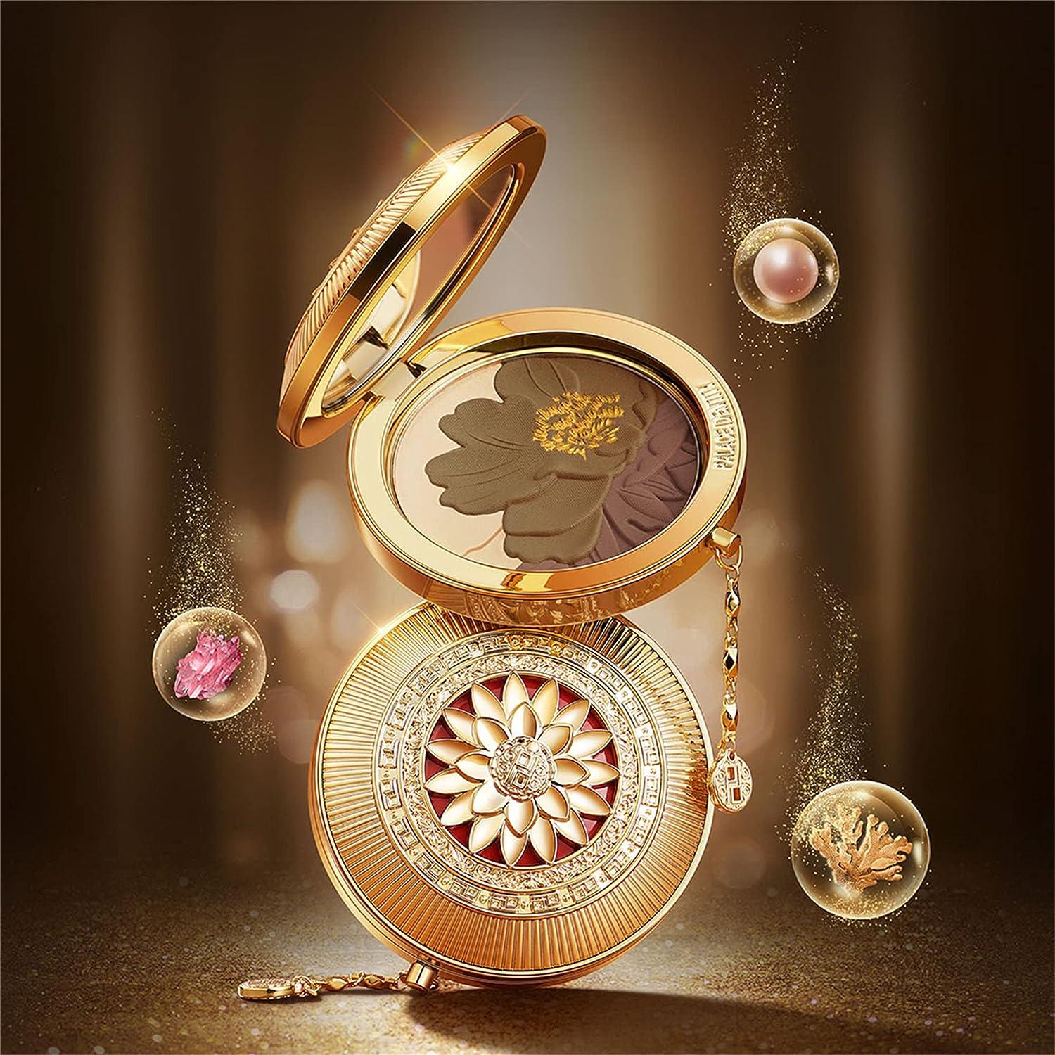 ZEESEA Palace Identity Peony Blush Makeup Tray - Classic Gray Brown ...