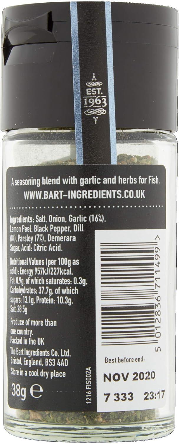 Bart Fish Seasoning 38g - Enhance the Flavor of Your Fish Dishes | Buy ...