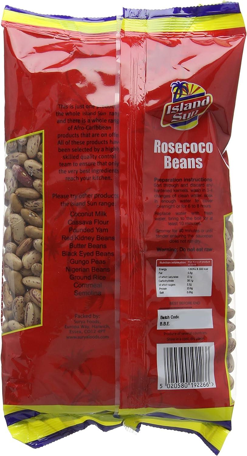 Island Sun Rosecoco Beans 10x500G | Buy Now in International | GoSupps.com