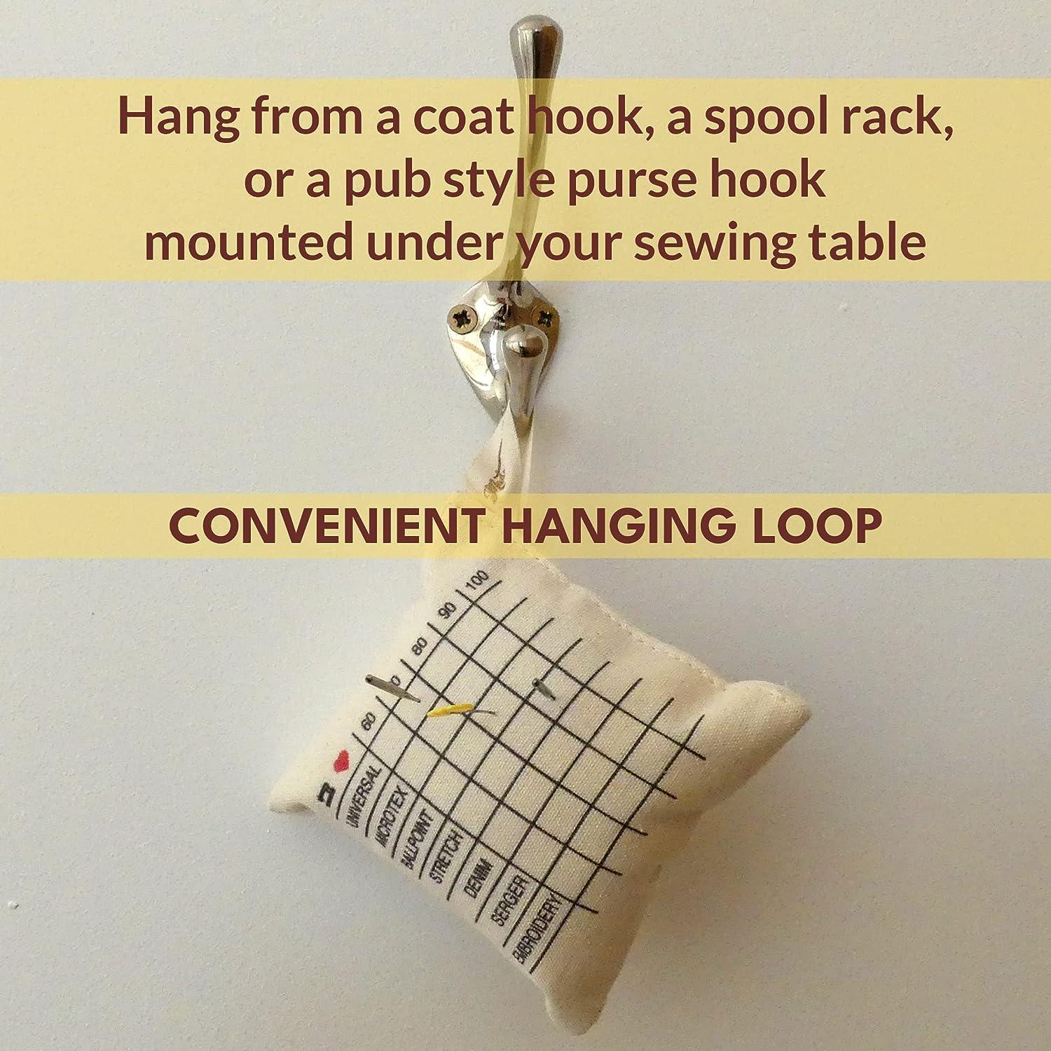 Madam Sew Needle Sorting Pin Cushion - Organize Sewing Machine Needles ...