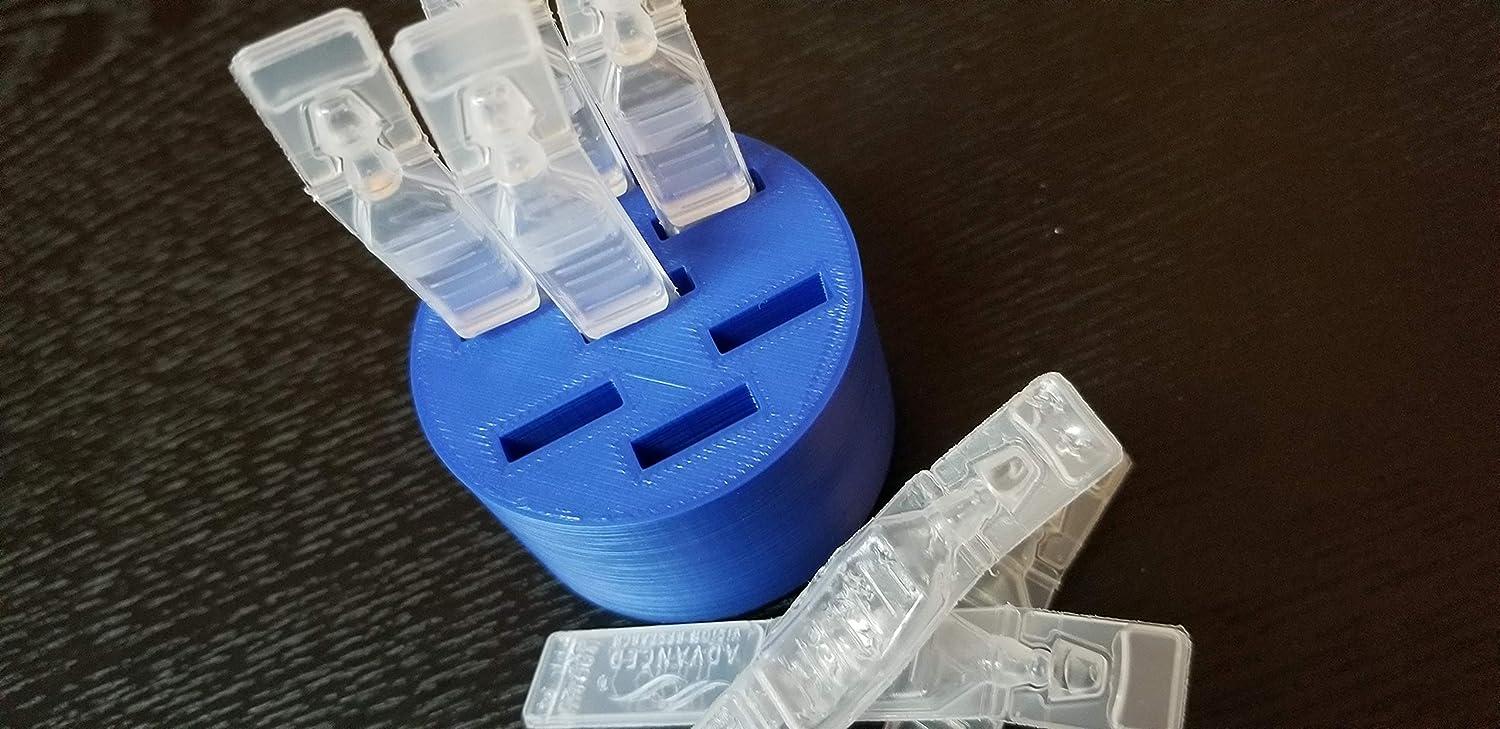 Round Eye Drop Vial Holder - Holds 7 Vials - Keep Daily Usage Organized ...