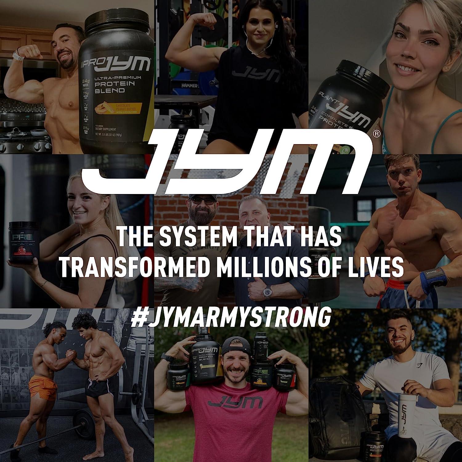 PRO JYM Ultra Premium Protein Blend - Natural Chocolate Brownie - 45 ...