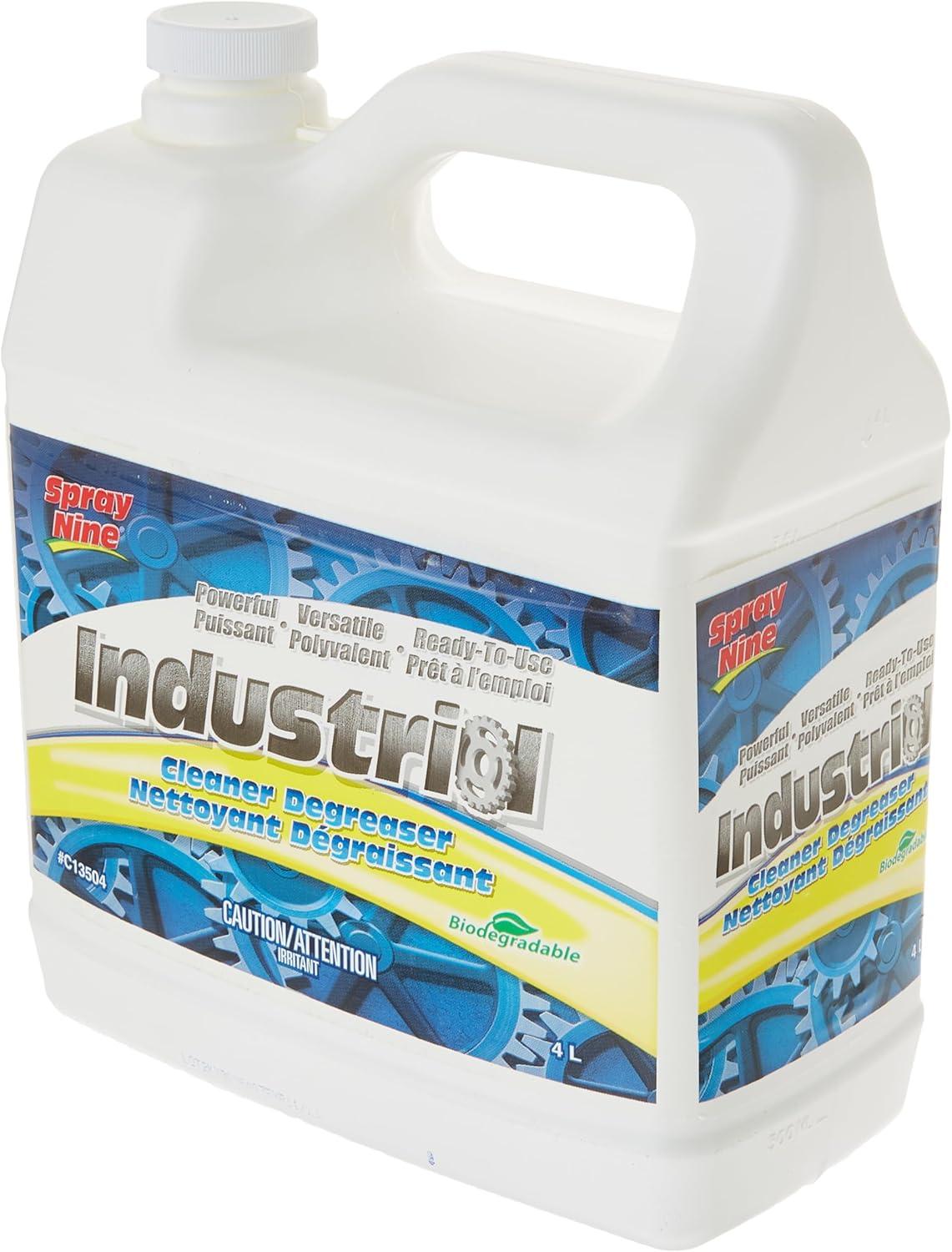 Spray Nine Industrial Cleaner Degreaser 4L C13504 4 l (Pack of 1) | Buy ...