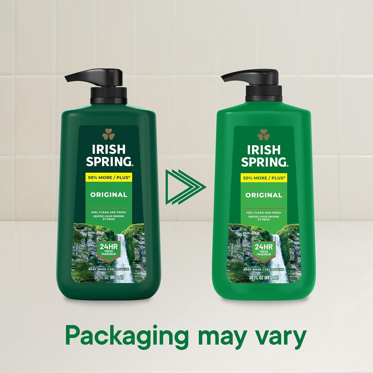 Irish Spring Original Clean Body Wash 30 Oz Pump - 1 Pack | Buy Now ...