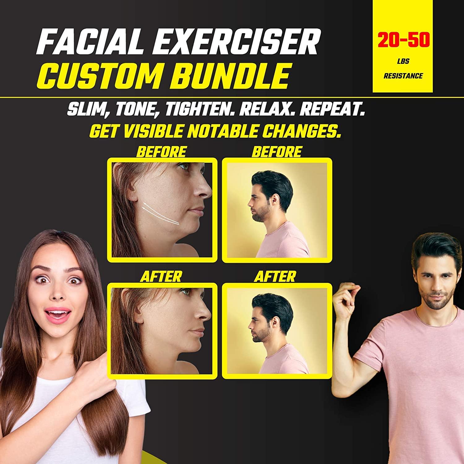 Jawzrsize Athletic Bundle Jaw Enhancer - Reduce Stress & Cravings ...