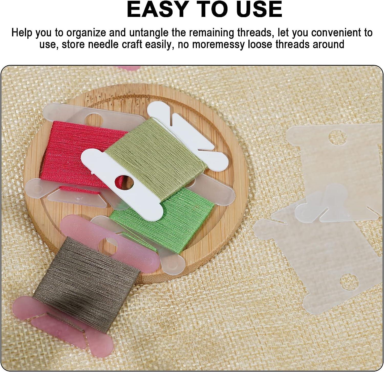 80 Pcs Embroidery Thread Organizer - Floss Storage Cards for Stitch ...