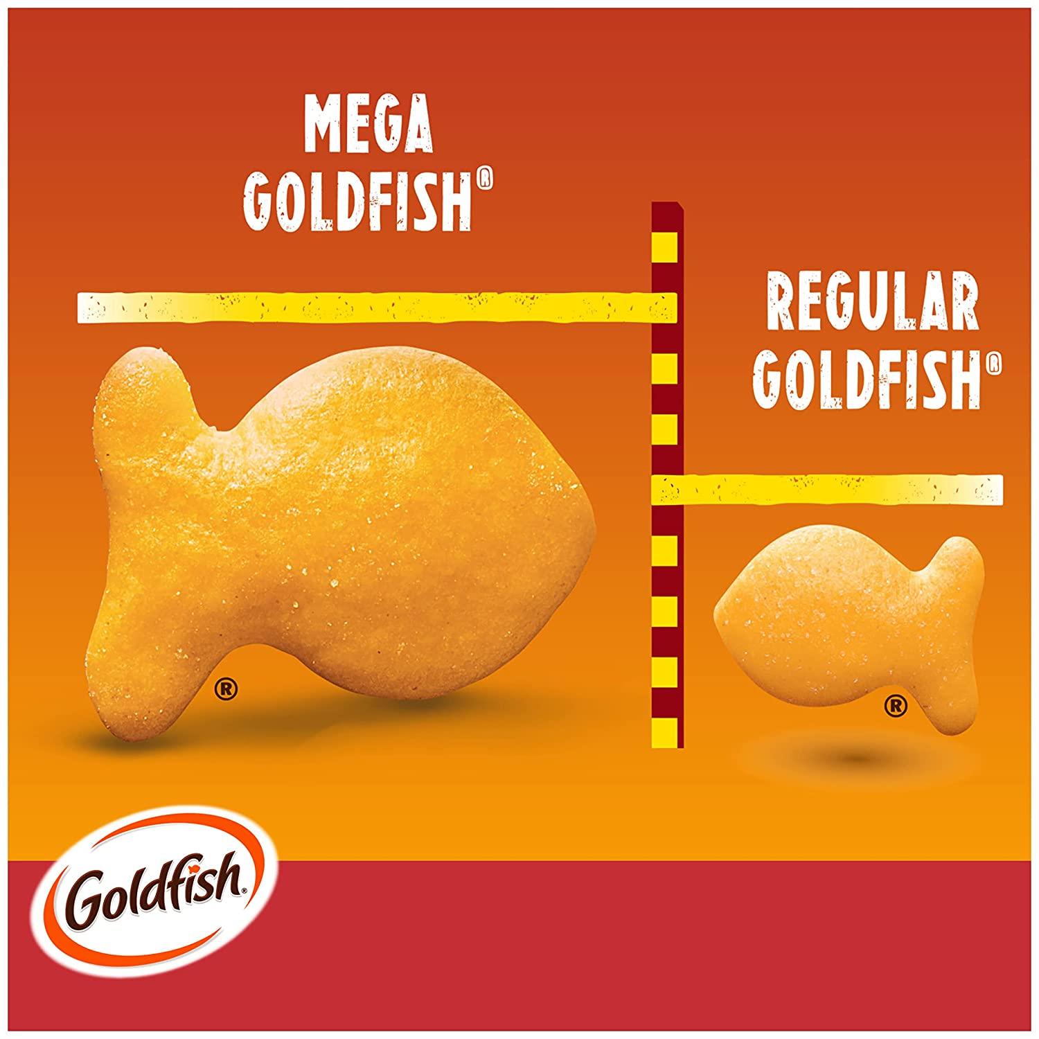 Goldfish Mega Bites Sharp Cheddar Crackers - 26.7 Oz Carton | Buy Now ...