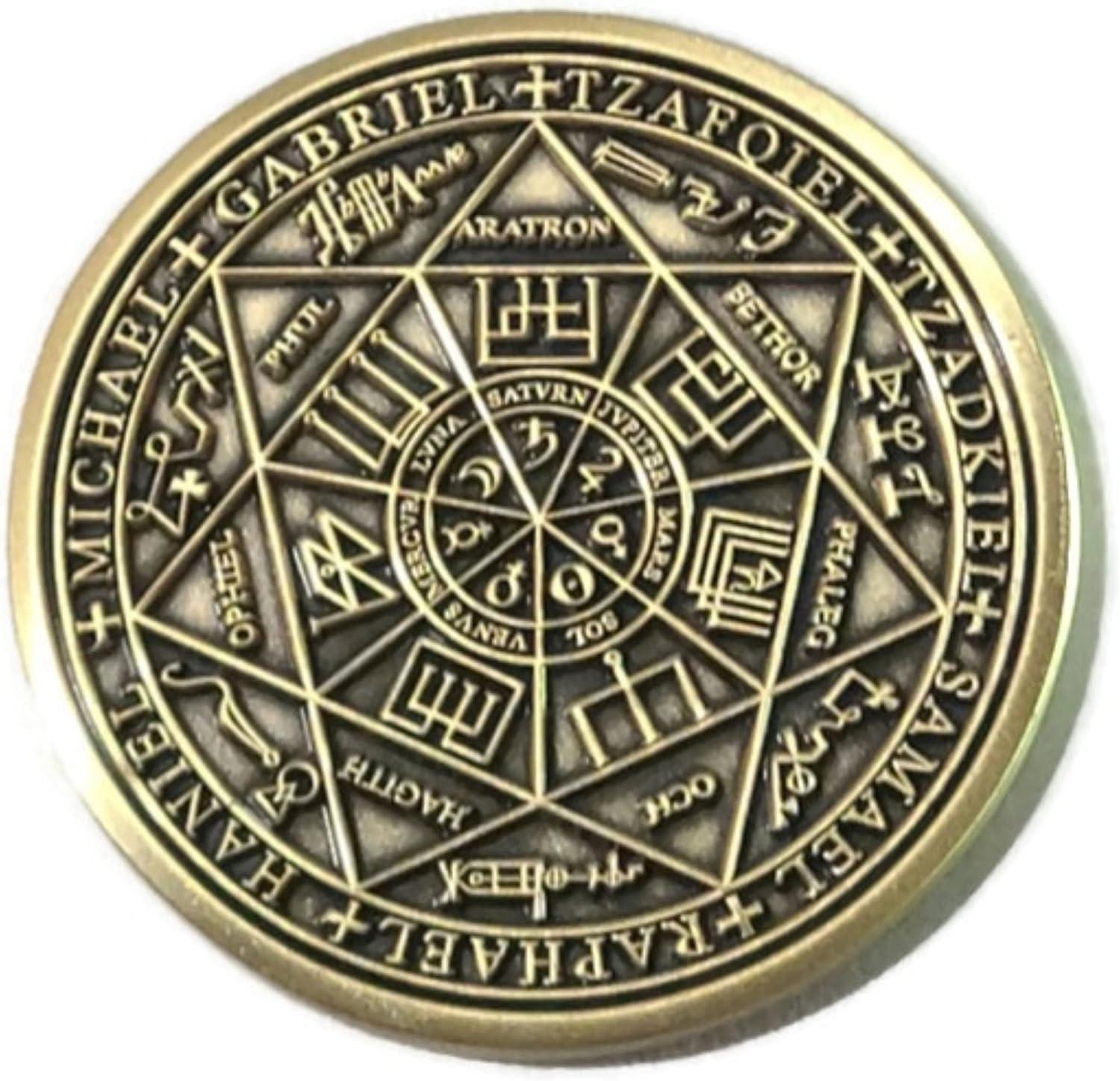 Seal of The Seven Archangels & 72 Names of God - Kabbalah King Solomon ...