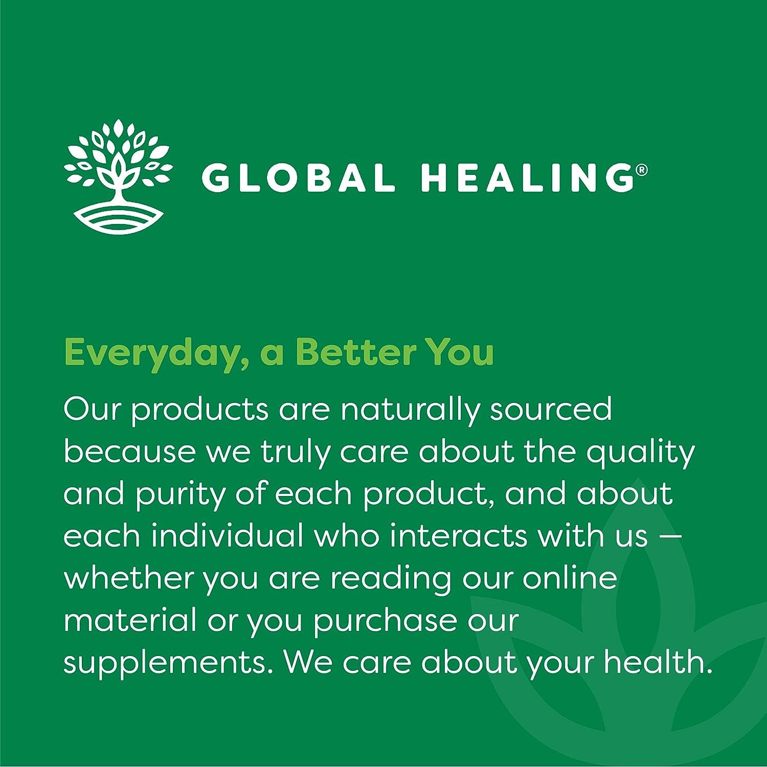 Global Healing Center Lithium Orotate Brain Health Supplement - Mood Support & Clarity - 60 ...