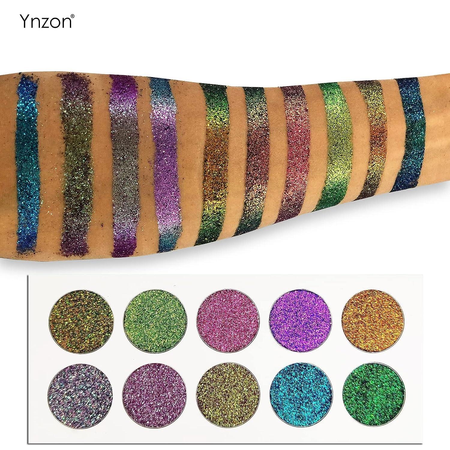 YNZON Chameleon Eyeshadow Palette - 10 Intense Color Shifting Eye ...