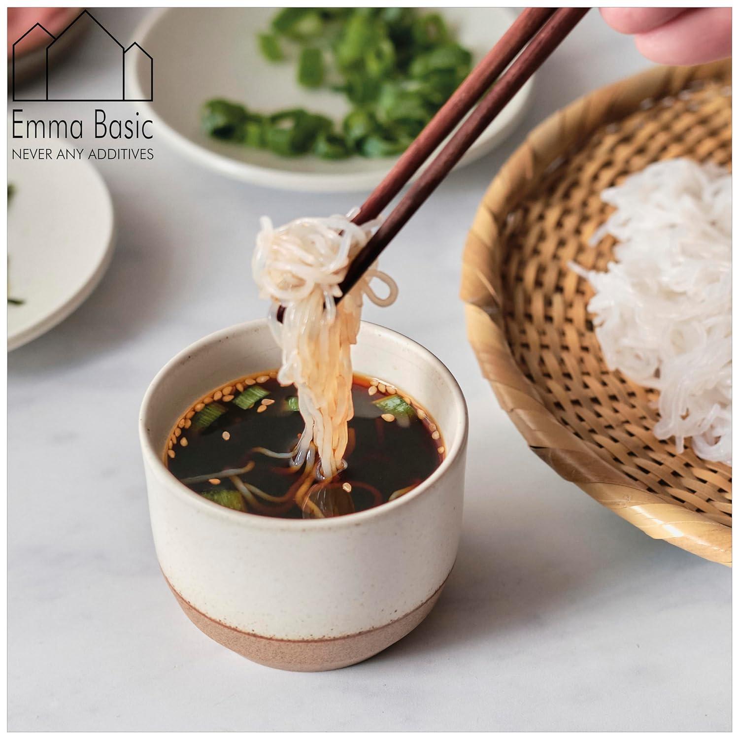 Emma Basic Shirataki Konjac Noodles | 12x270g | Vegan & Gluten-Free ...