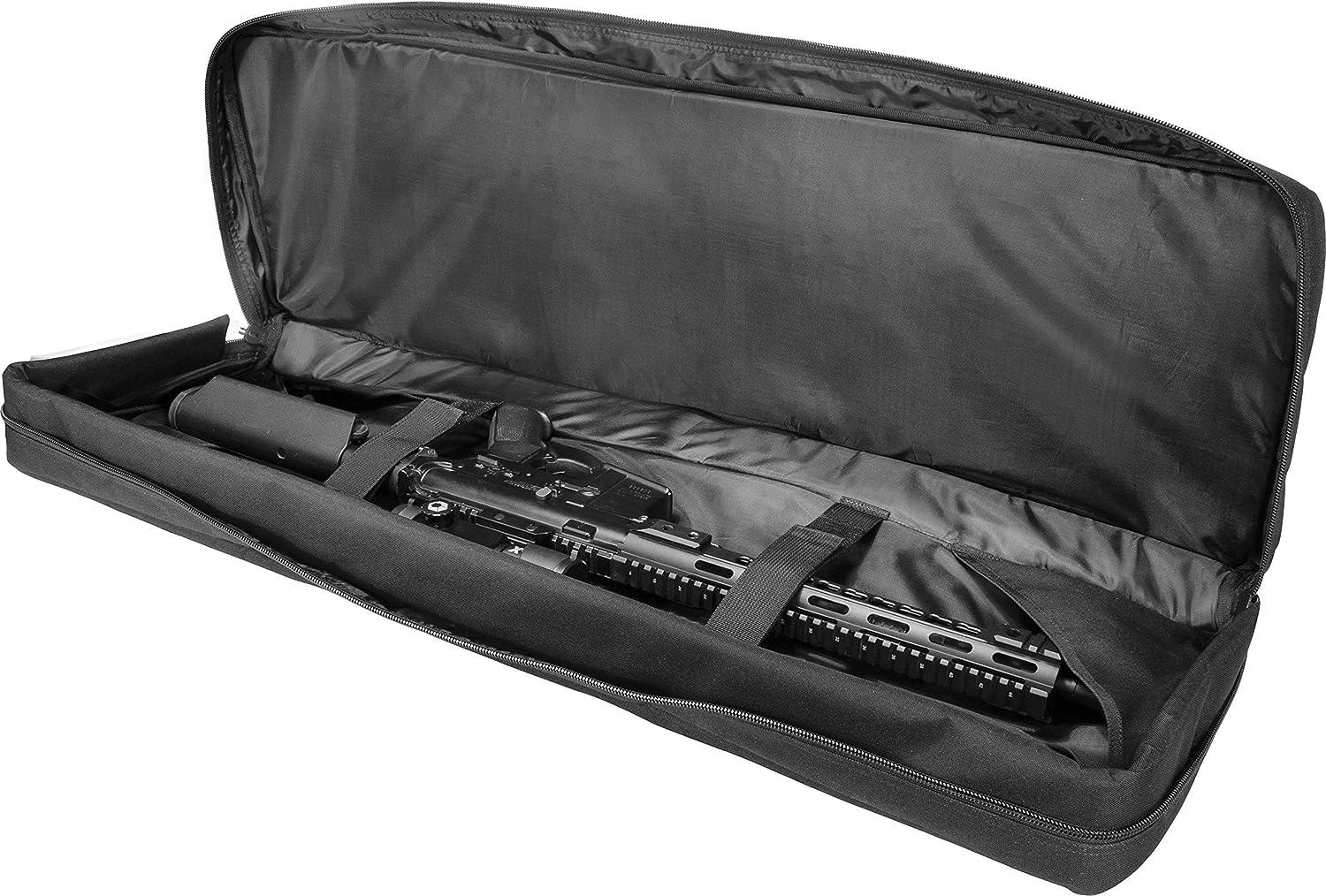 Loaded Gear 36 Long Tactical Gun Bag Case - Black | Rifle & Pistol Soft ...