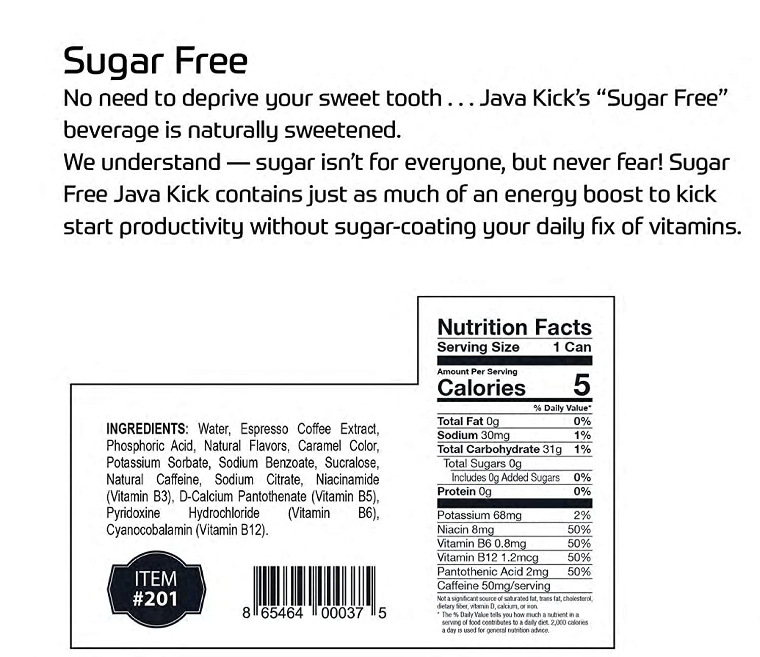 Java Kick JavaKIck. Coffee Cola Fusion-Variety pack of four flavors. 12 ...