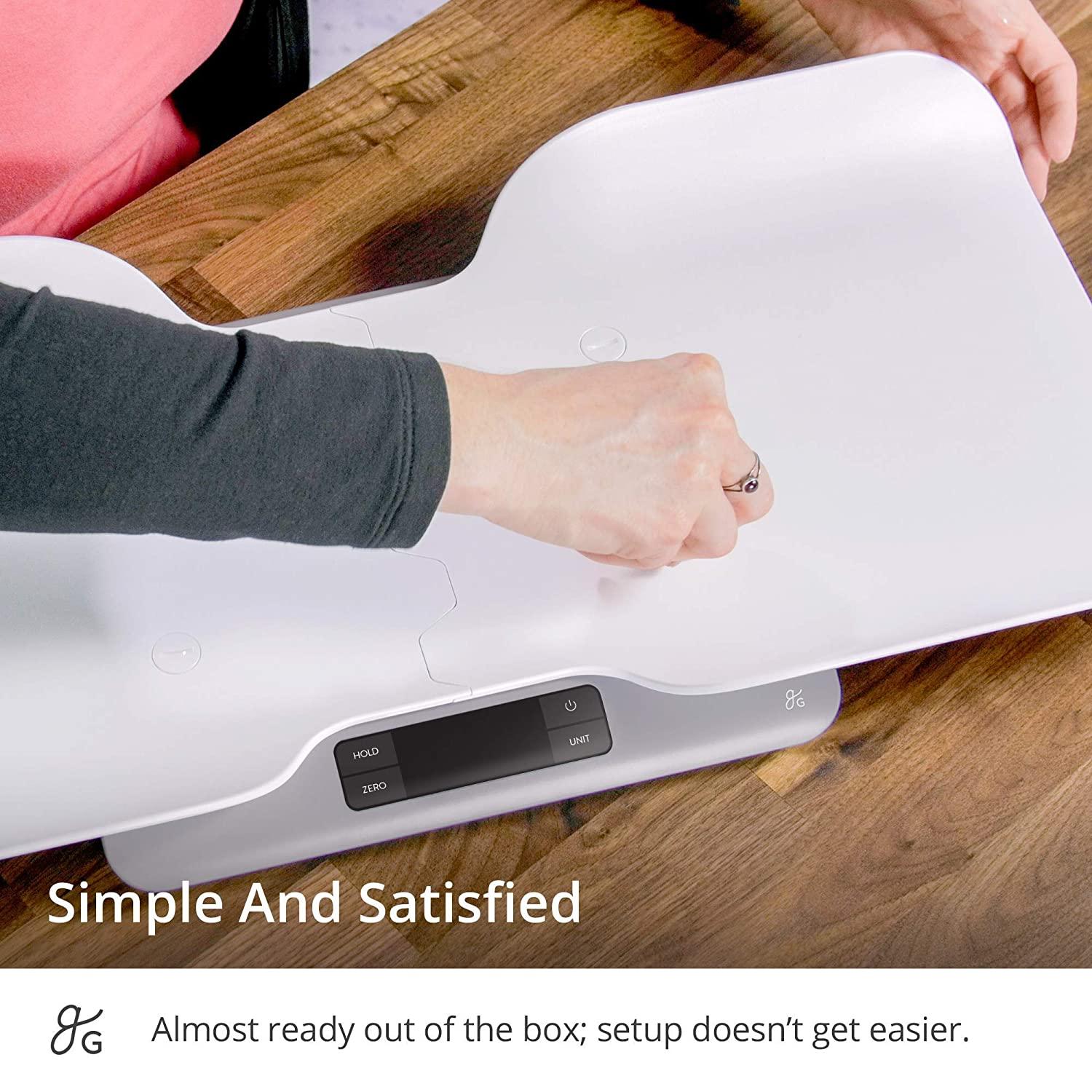 Greater Goods Digital Baby Scale - Perfect for Readings Before and ...