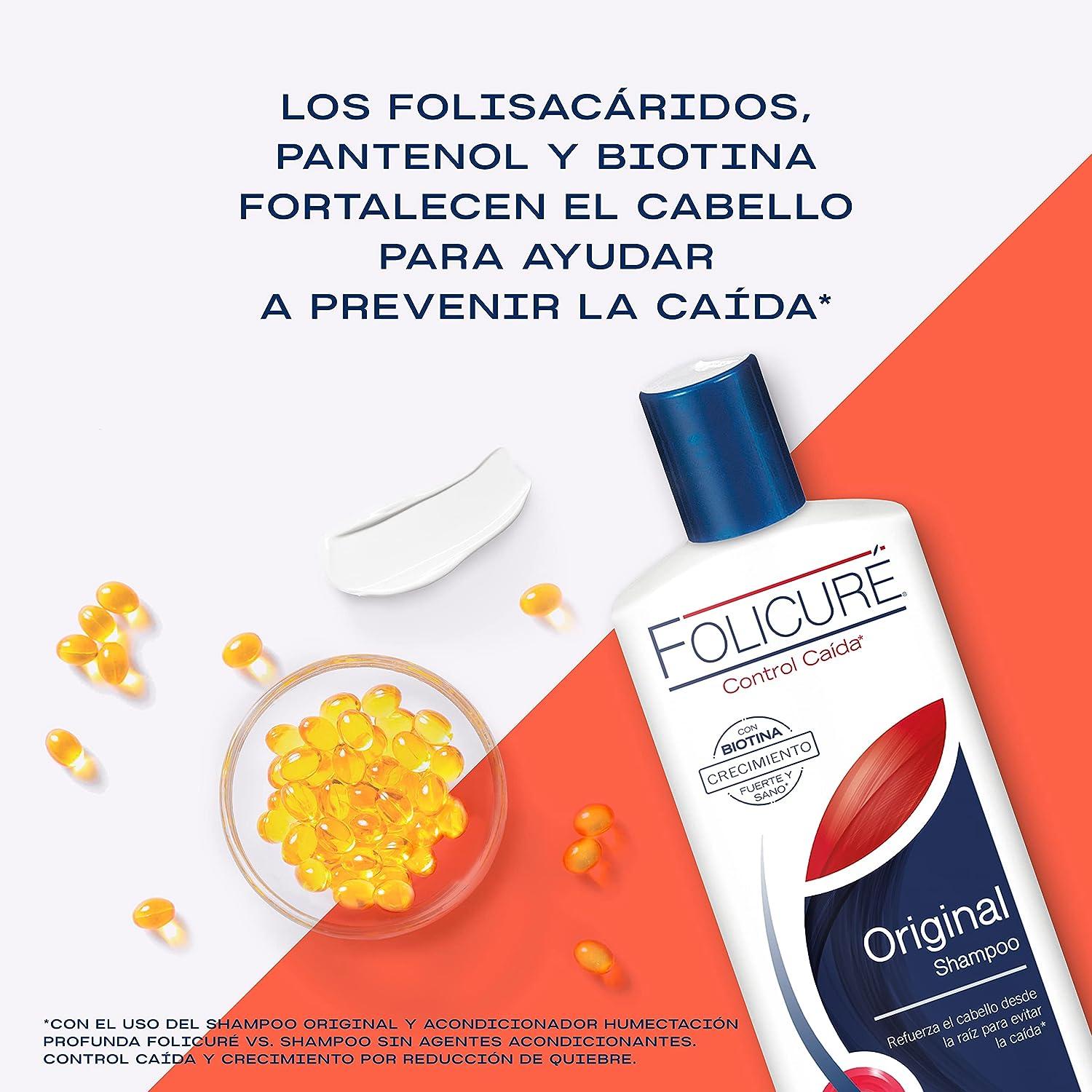 Folicure Shampoo 12oz Promotes Hair Growth and Strength Shop Now