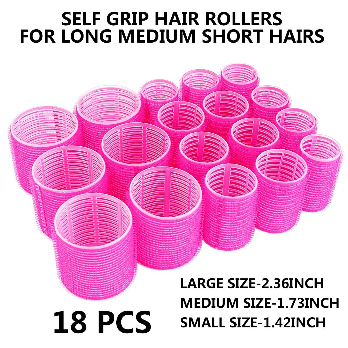 Self Grip Hair Curler Rollers Set - 31Pcs for Long, Medium, Short ...
