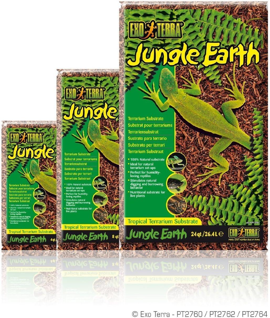 Exo Terra Jungle Earth Substrate 4.4 L 4.4 litre | Buy Now with Express ...