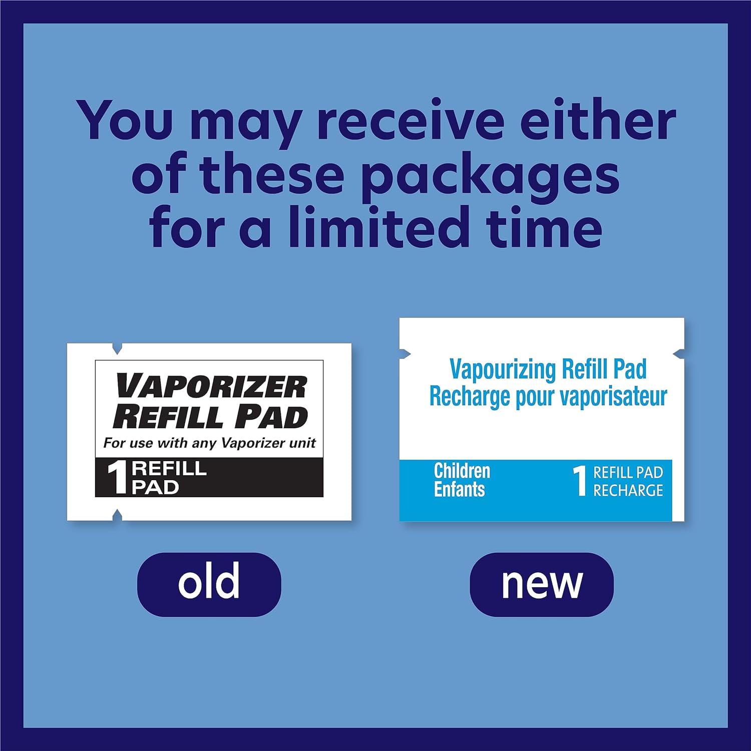 Kids Relief Waterless Vaporizer with Menthol Eucalyptus Refills - Non ...