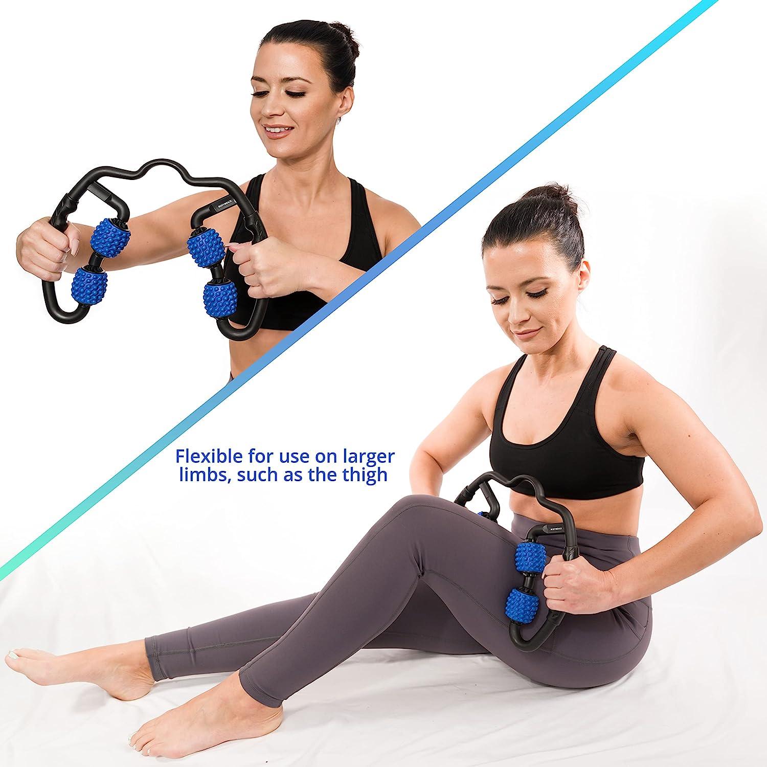 Body Back Trigger Point Pressure Roller Massager - Self Massager for ...