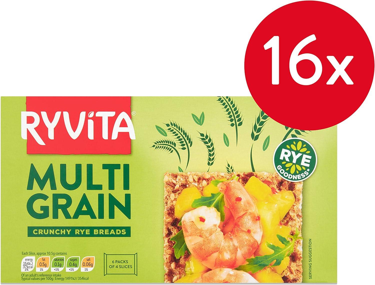 Ryvita Fruit Crunch - Currants Seeds and Oats Crispbread | Healthy ...
