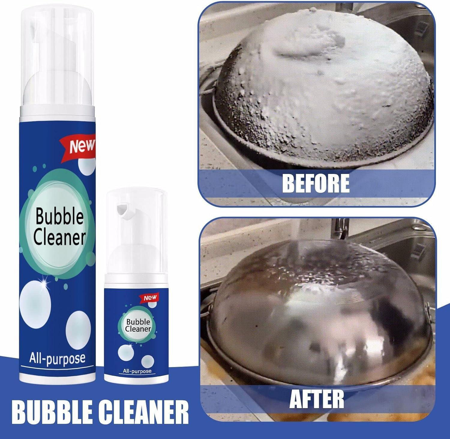 MOF CHEF Cleaner Powder Bubble Cleaner Foam All-Purpose Bubble Cleaner ...