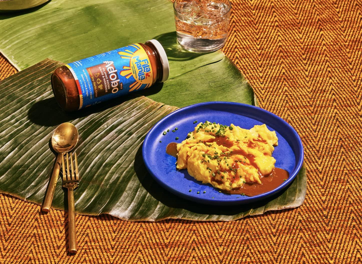 Fila Manila Filipino Adobo Sauce & Marinade 12 oz - Mild, Vegan, Gluten ...