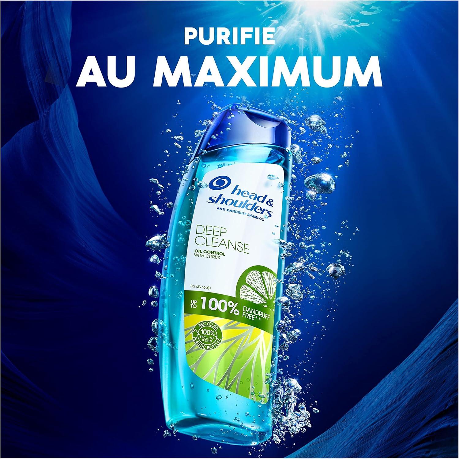 Head & Shoulders Pure Intense Sebum-Regulating Anti-Dandruff Shampoo ...