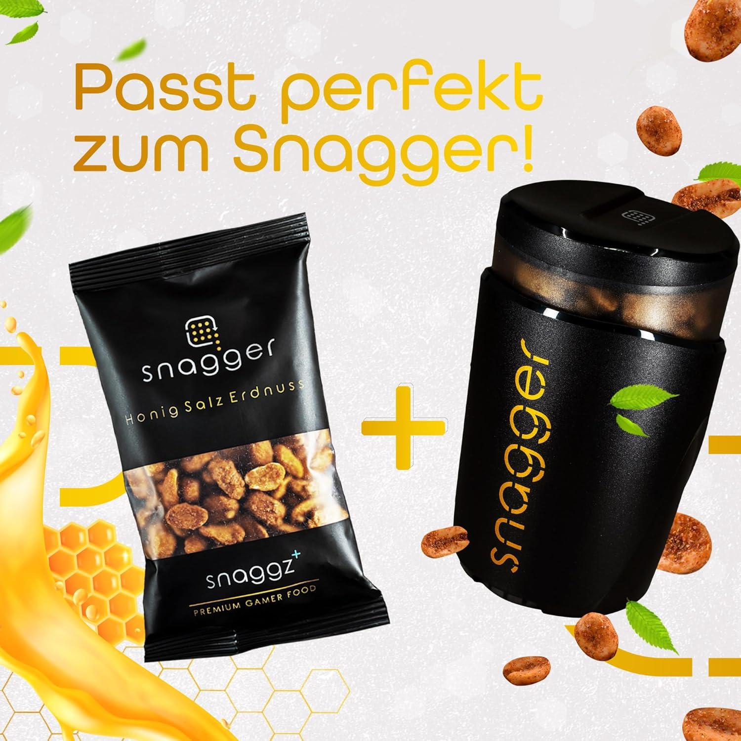 Snagger-Gamer 100g Sweet-Salty Roasted Honey Peanuts - Premium Salted ...