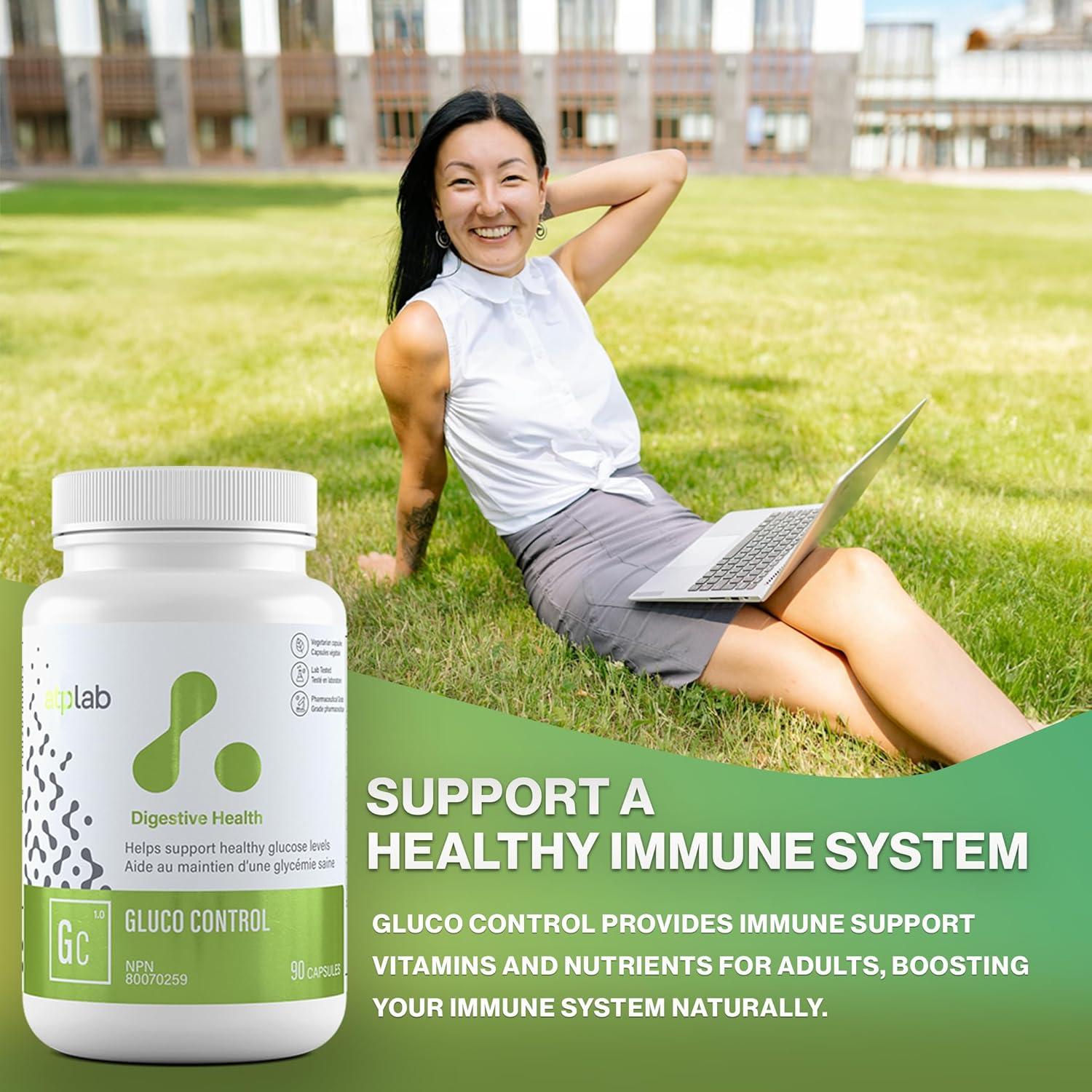 ATP LAB - Gluco Control 90 Capsules - Digestive Health - Kidney Stone ...