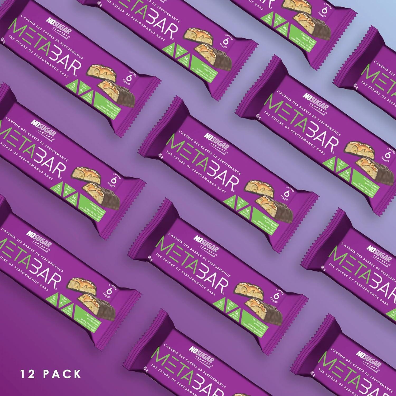 *NEW* No Sugar META BAR Performance and Protein bar Low Carb Snacks ...