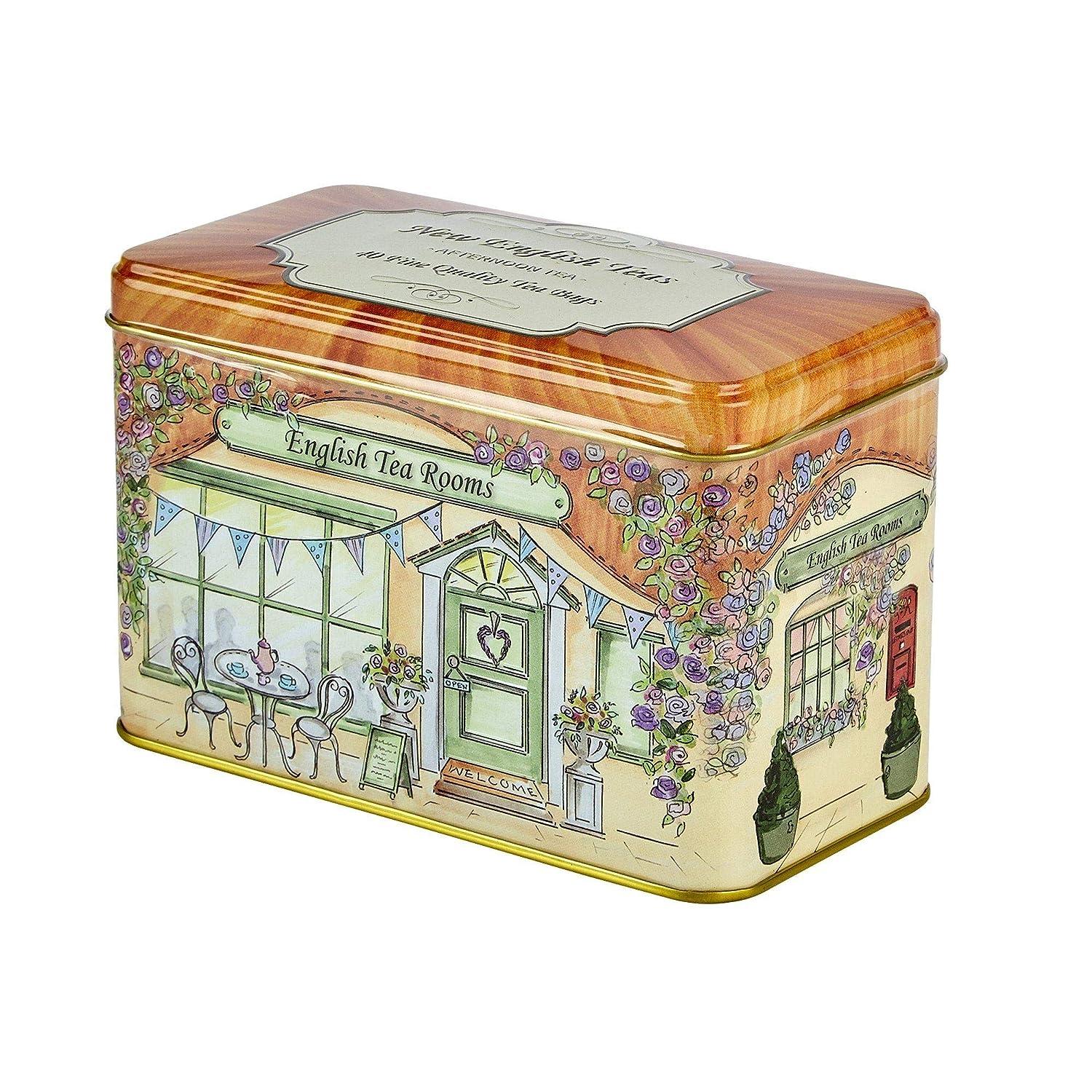 New English Teas Vintage Tea Rooms Tea Tin - 40 English Afternoon ...