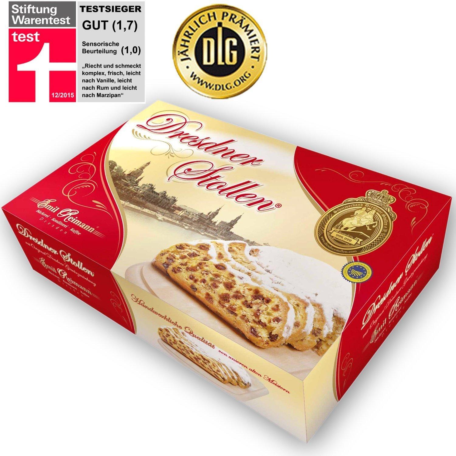 Buy Original Dresden Christmas Stollen 1000g Gift Box - Authentic ...